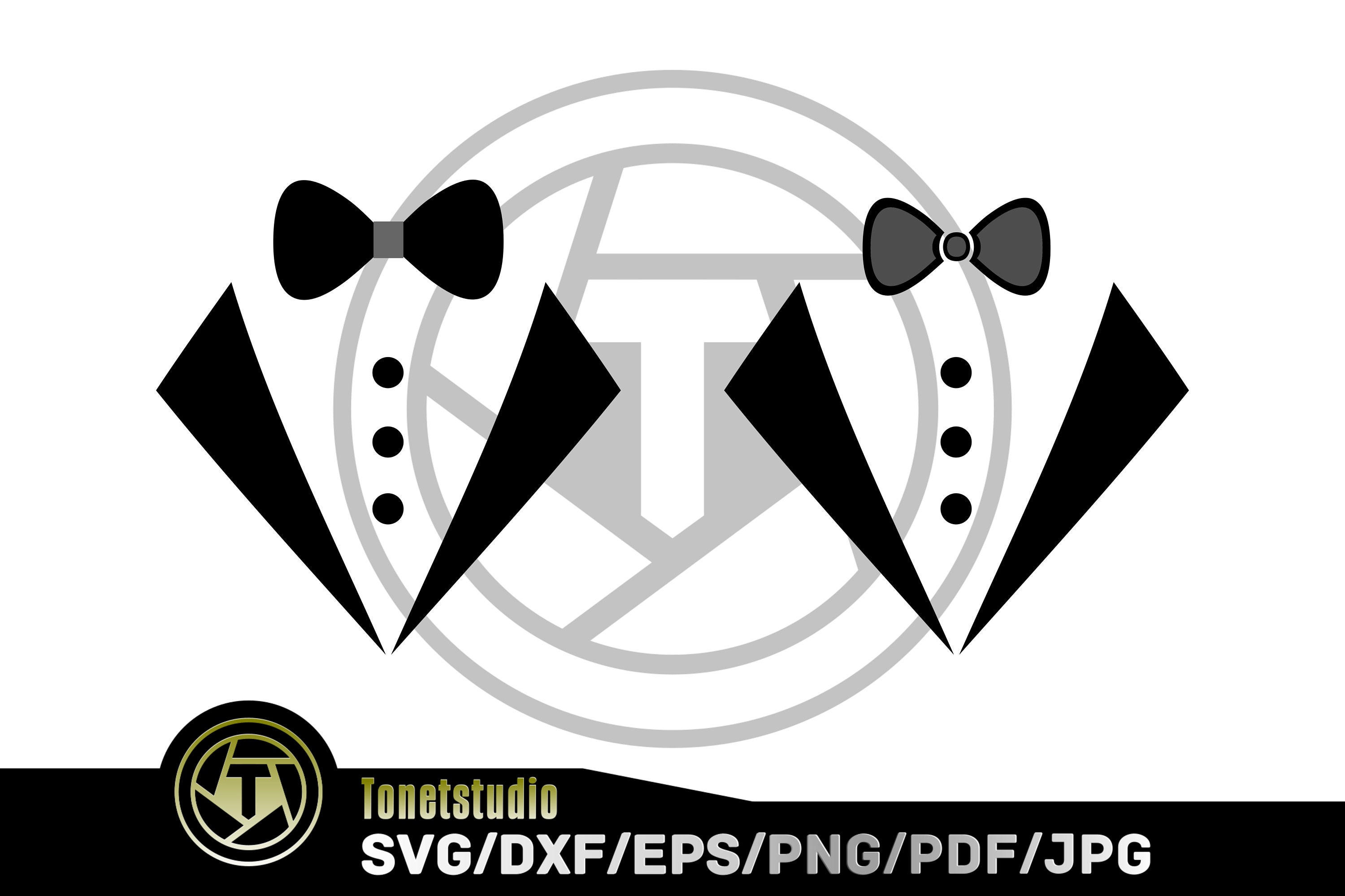 Bow Tie SVG Files, Tuxedo Svg, Tuxedo SVG Bundle,bow Vector Files ...