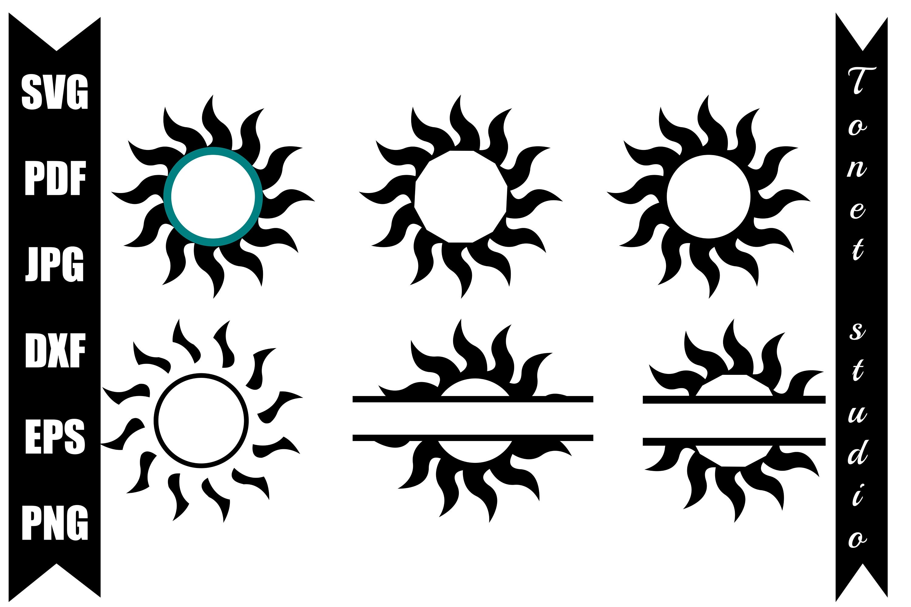 Sonne Svg Sonne Clipart Clipart Sonne Vektor Sonne | Etsy