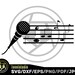 Music Note Svg, Microphone Svg,music Svg,musical Notes,piano Svg,piano ...