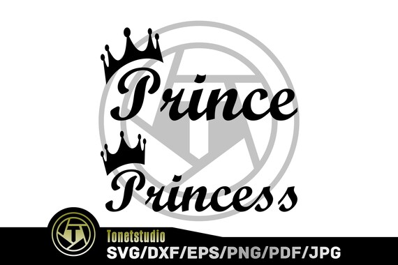 Prince Svgprincess Svgking Svgqueen Svgcrown Svgroyal - Etsy