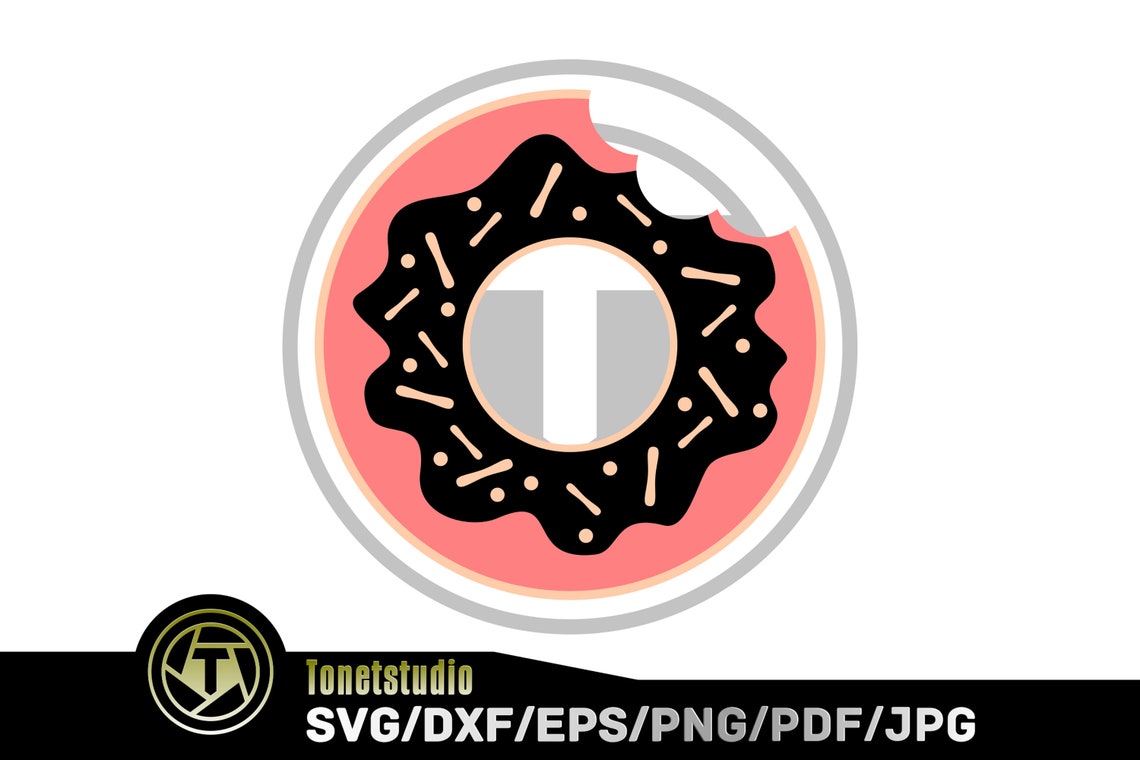 Donut Svg Sprinkles Svg Layered Donut Svg Donut With - Etsy