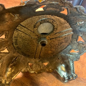 Vintage Rick Bar Sales Scale of Justice Ornate Metal Work Faux Marble ...
