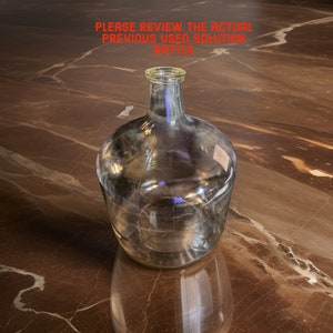 VTG Large Corning Pyrex Glass Solution Bottle Carboy Shape 45.5 L- 12 ...