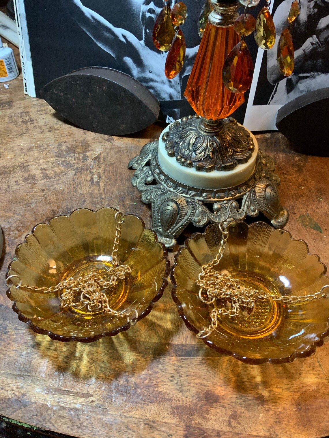 Vintage Rick Bar Sales Scale of Justice Ornate Metal Work Faux Marble ...