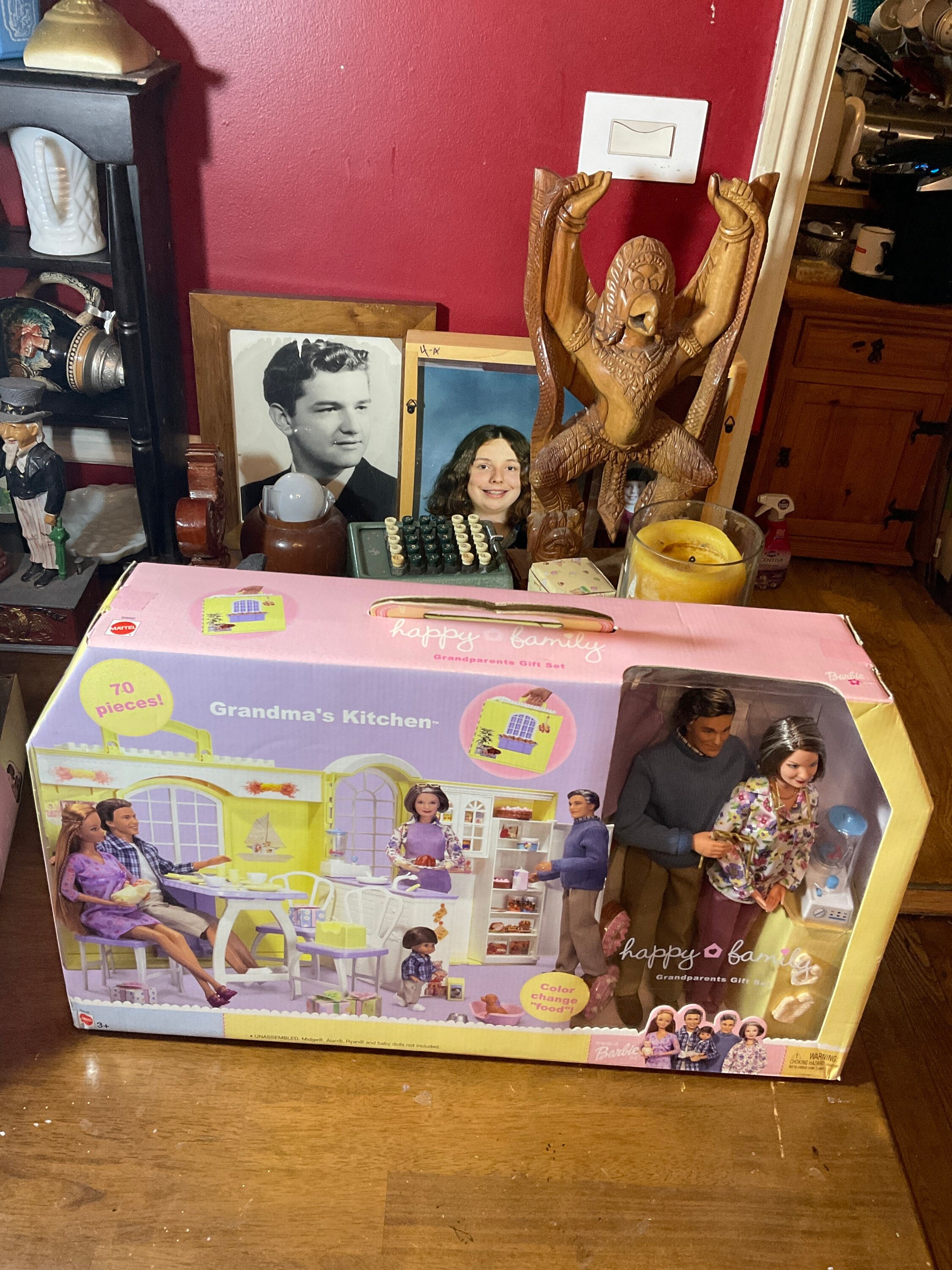 VTG Barbie Happy Family Grandparents Gift Set in Orig Factory Sealed ...