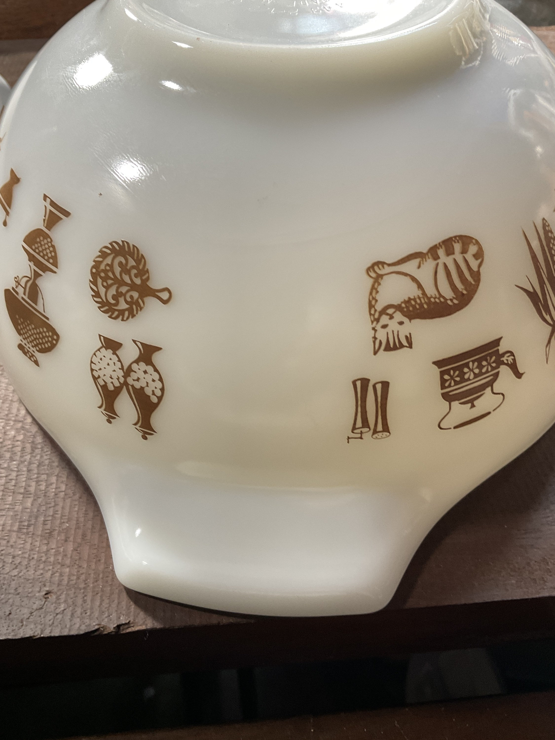 Vintage Pyrex-ware Nesting Bowl Mixing Cookware- Americana Cinderella ...