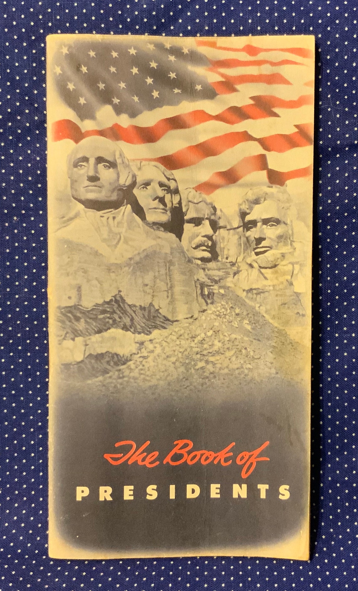 The Book of Presidents Pamphlet - Etsy