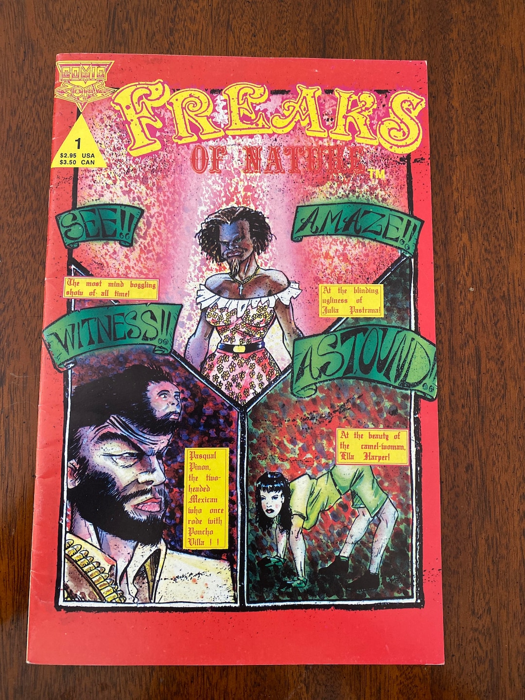 Freaks of Nature Comic Book #1 - First Issue - Comic Zone - Etsy