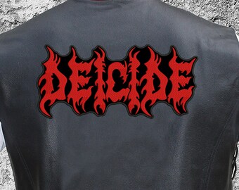 Death Metal Back Patch - Etsy
