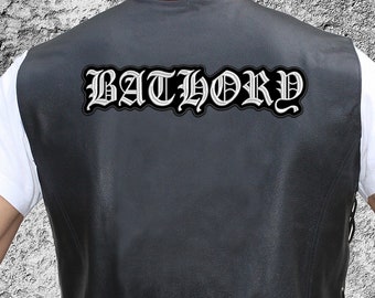 Bathory Back Patch | Etsy