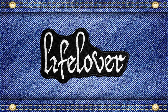 Lifelover Band Logo Patch. Black Metal Band Patch. - Etsy