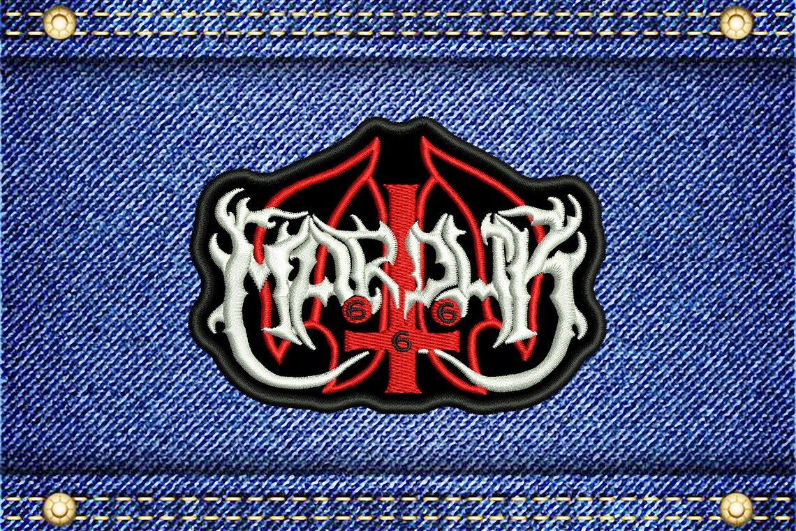Marduk Band Logo Patch. Black Metal Band Patch. | Etsy