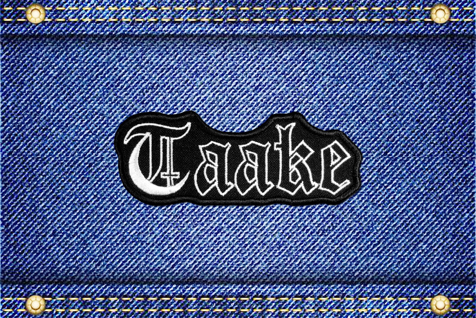 Taake Band Logo Patch. Black Metal Band Patch. | Etsy