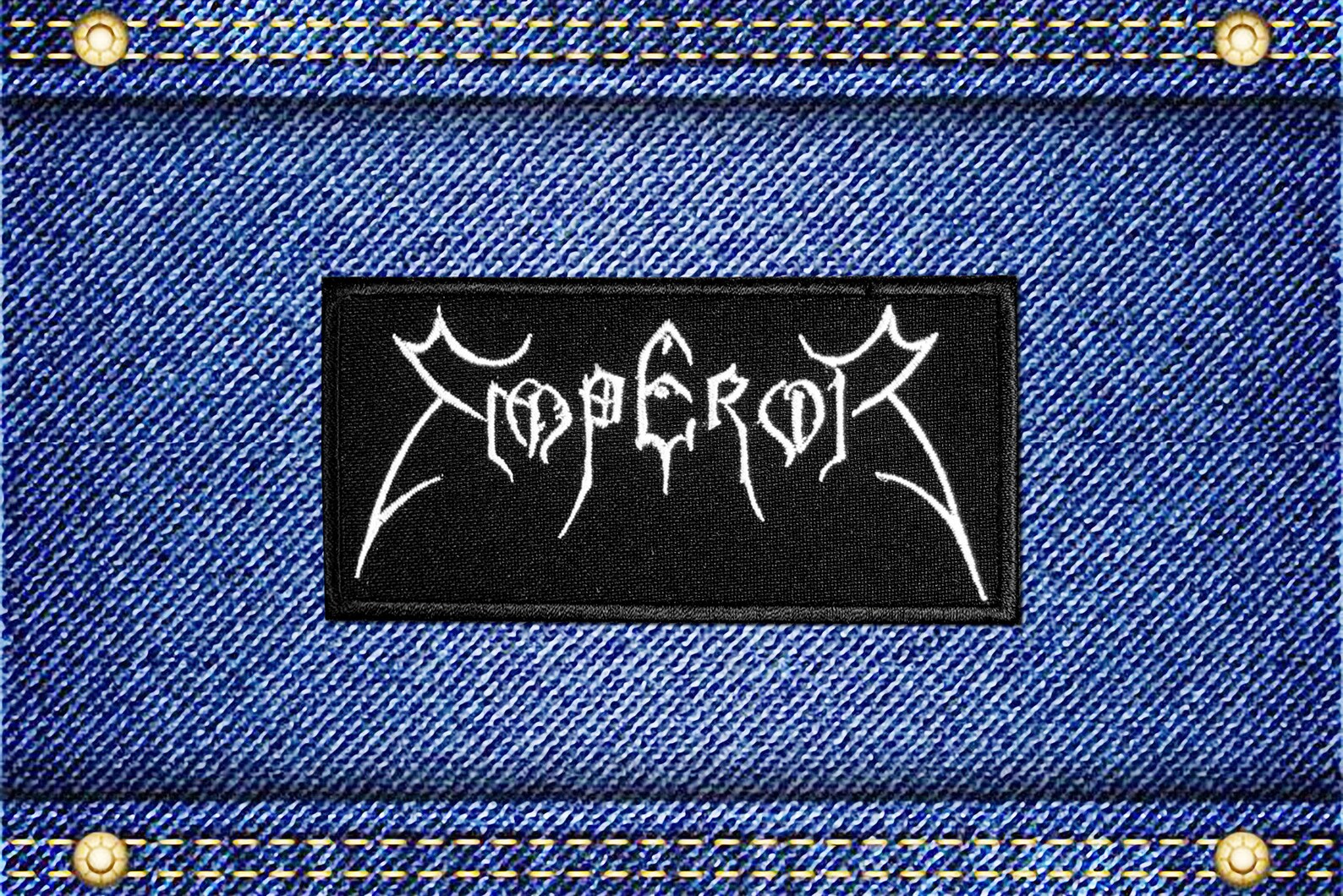 Emperor Band Logo Patch. Black Metal Band Patch. | Etsy