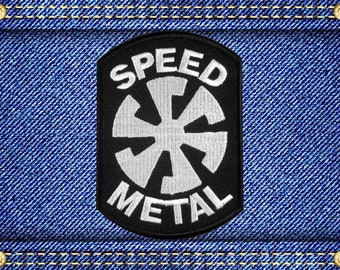 Speed Metal Patch - Etsy