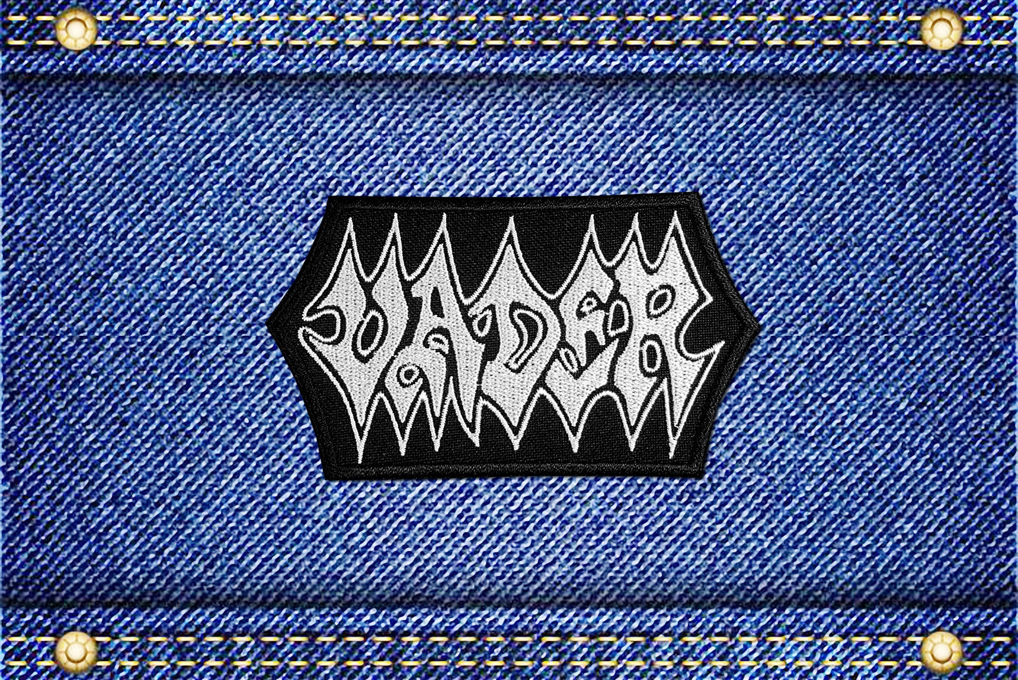 Vader Band Logo Aufnäher. Death Thrash Metall Band Patch. | Etsy