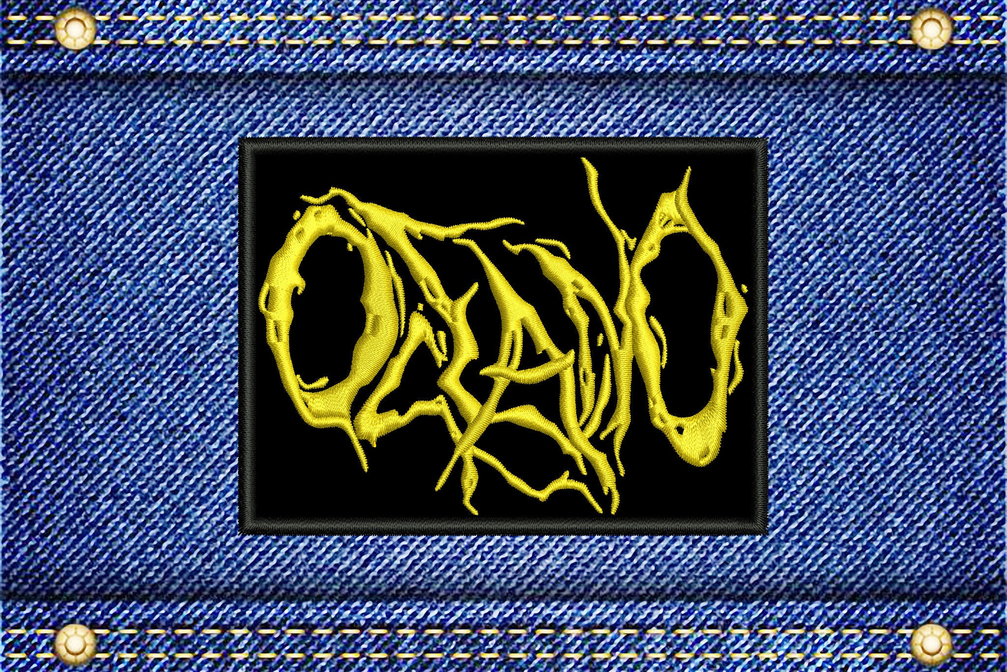 Oceano Band Logo Patch. Deathcore Band Patch. | Etsy