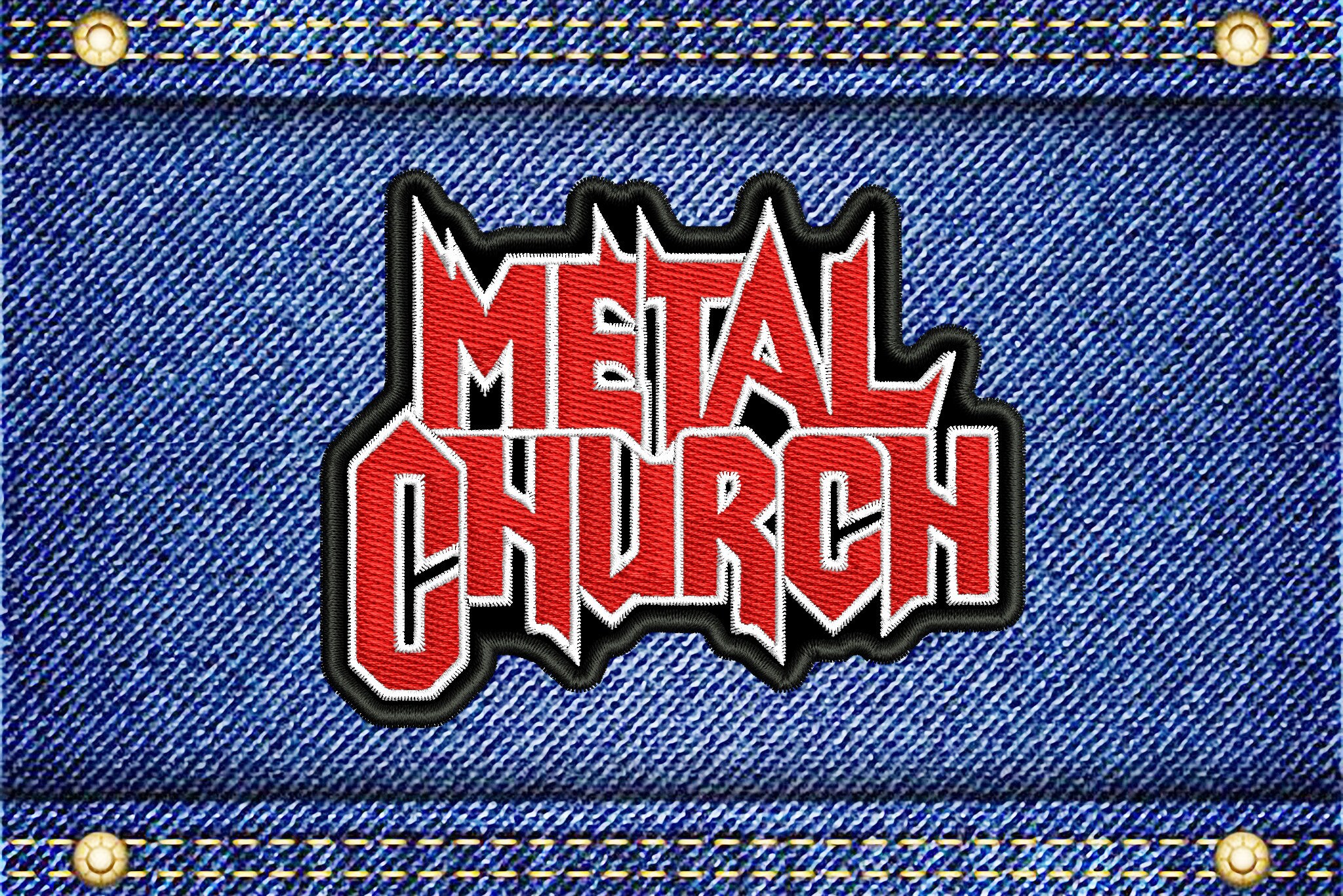 Metal Church band logo patch. Thrash Speed metal band patch. | Etsy