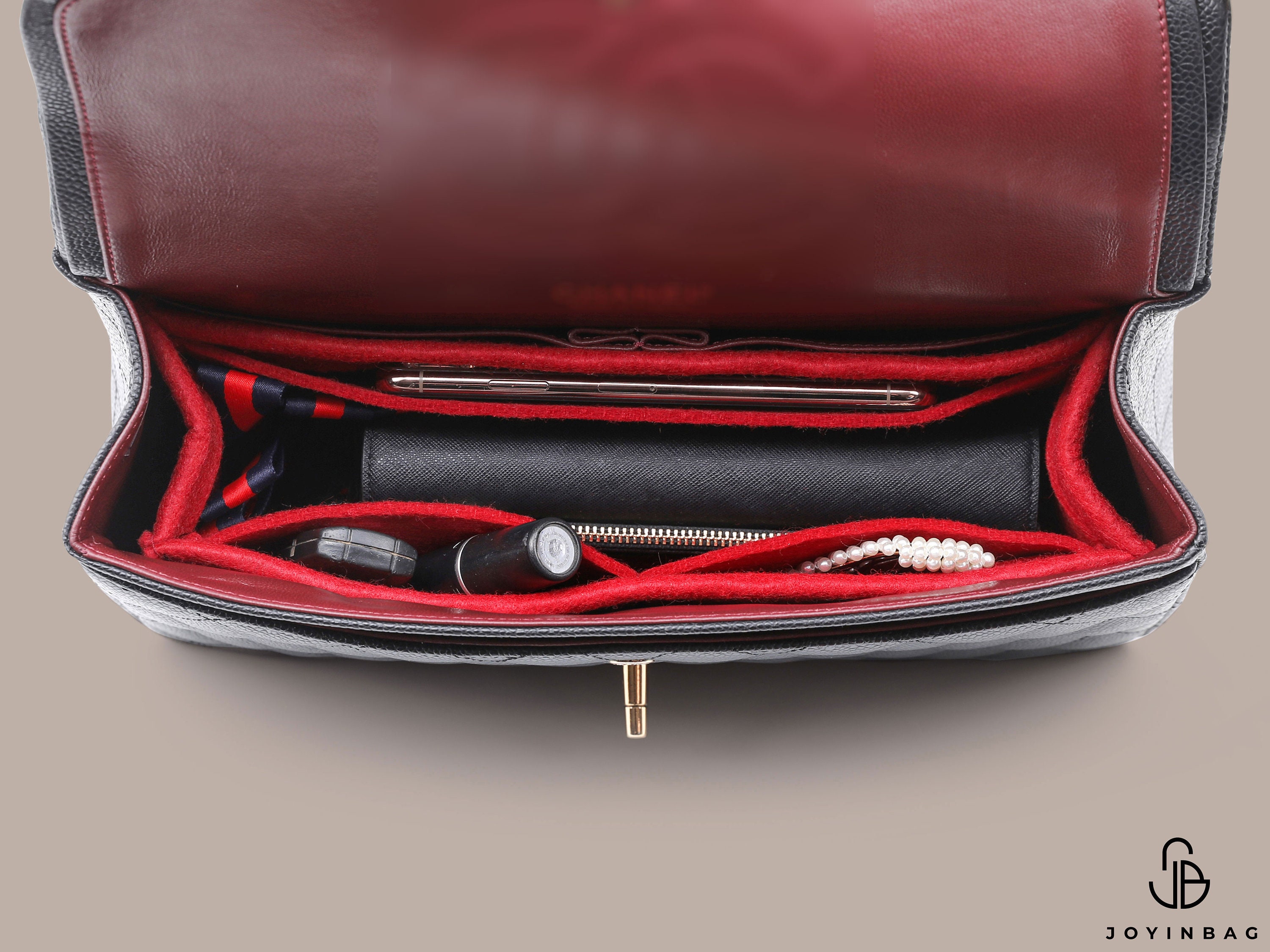 Chanel Zippers Inside Purse