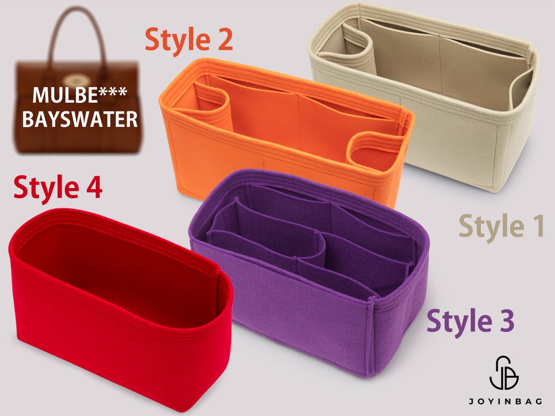 Luxury Felt Organizer Insert for Bayswater Tote Bags | Customizable ...
