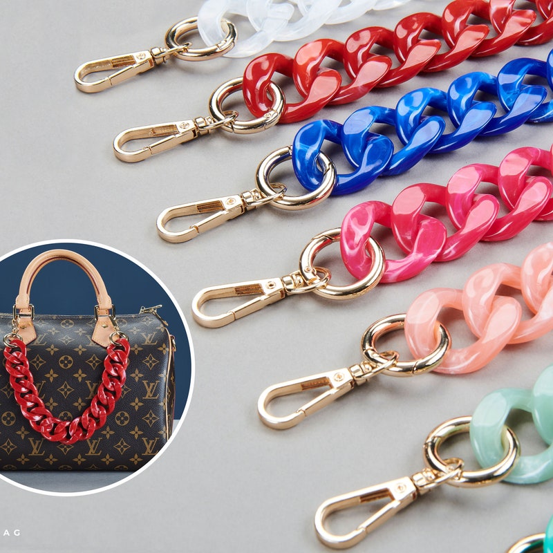 Acrylic Chain Purse Strap - Etsy