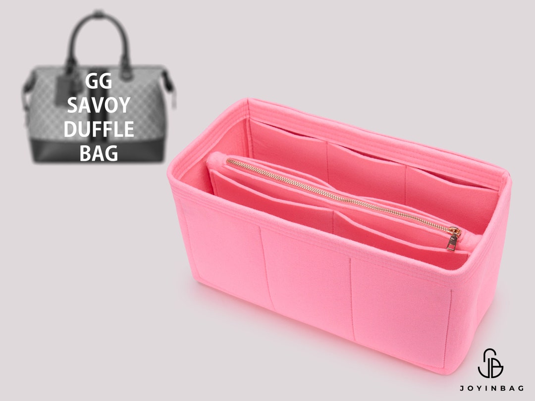 Savoy Duffle Bag Organizer Insert, Felt Liner With Removable Zipper ...