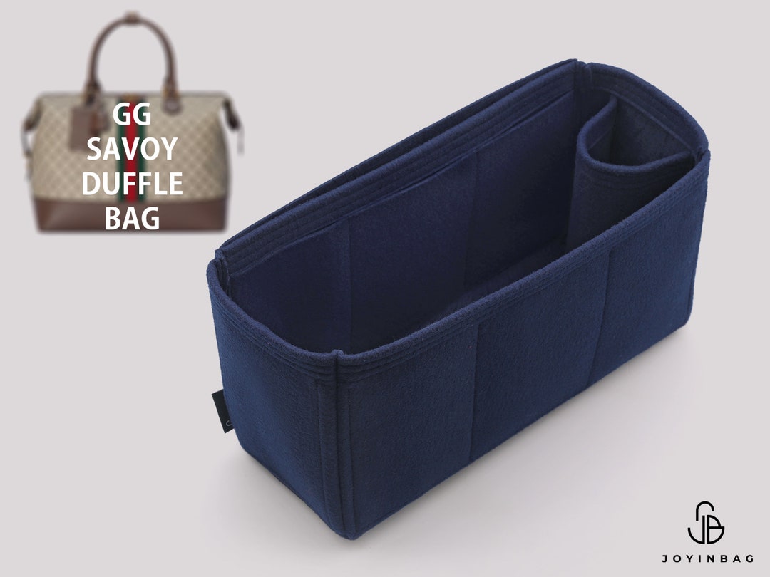 Savoy Duffle Bag Organizer Insert, Felt Liner With Pockets & Bottle ...