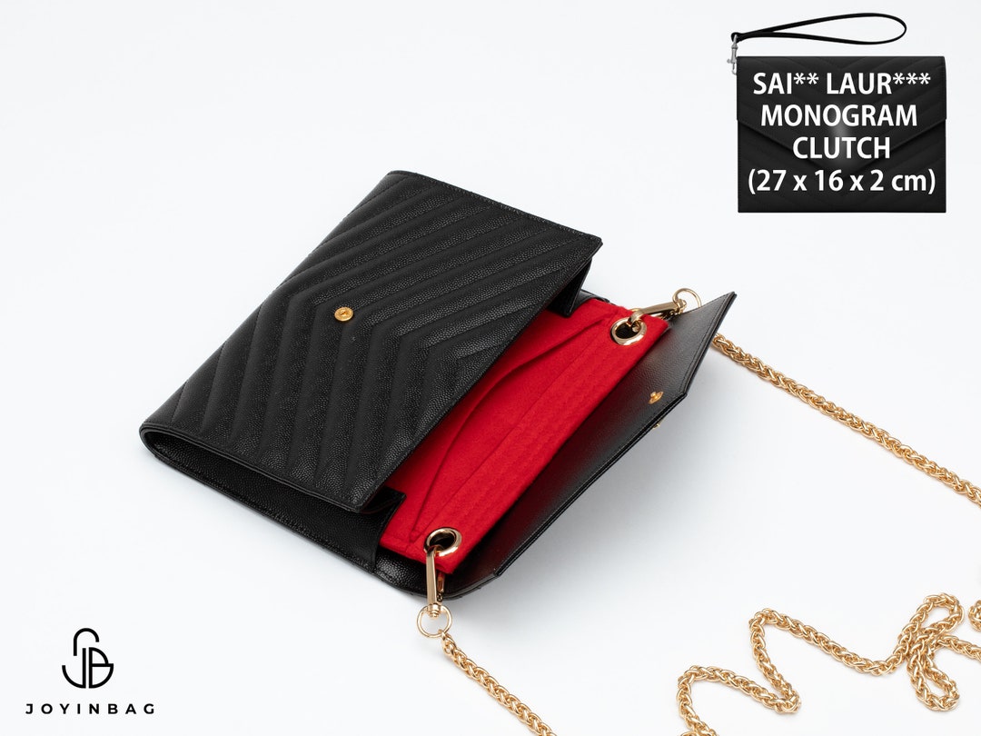 Monogram Clutch Conversion Kit, Purse Organizer With Chain, Monogram ...