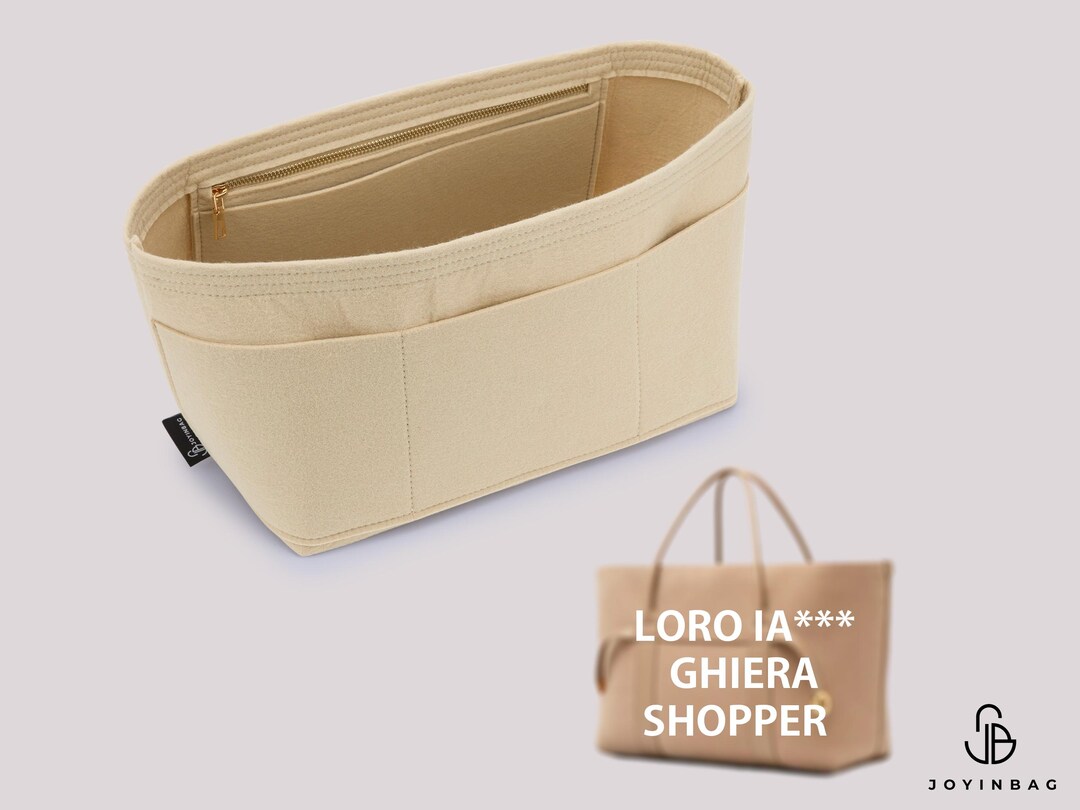Purse Organizer for Loro Pia. Ghiera Shopper Bag | Tote Bag Organizer ...