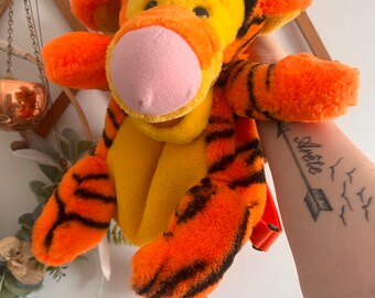 VTG 90s Disney's Plush TIGGER Backpack, Popular and Loved 'winnie-the ...