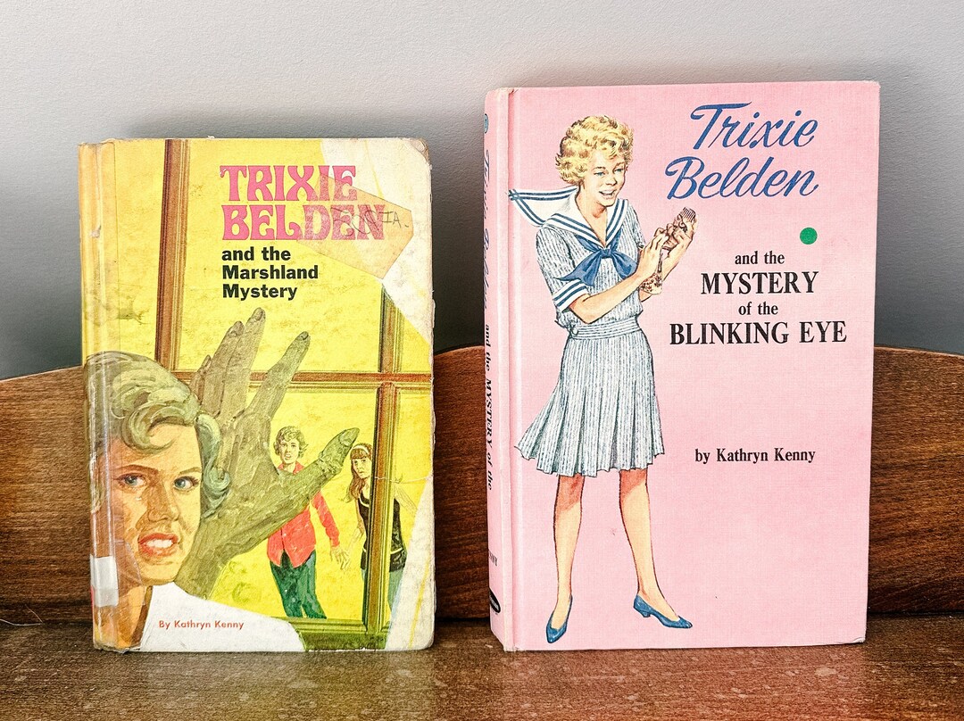 Two Trixie Belden Books - Etsy