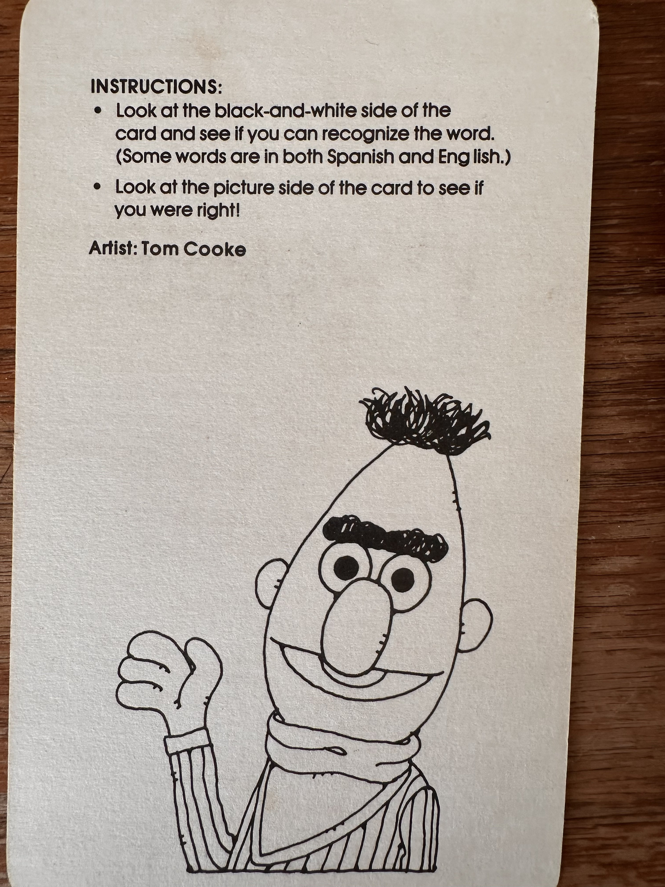 Vintage Sesame Street Word Cards - Etsy