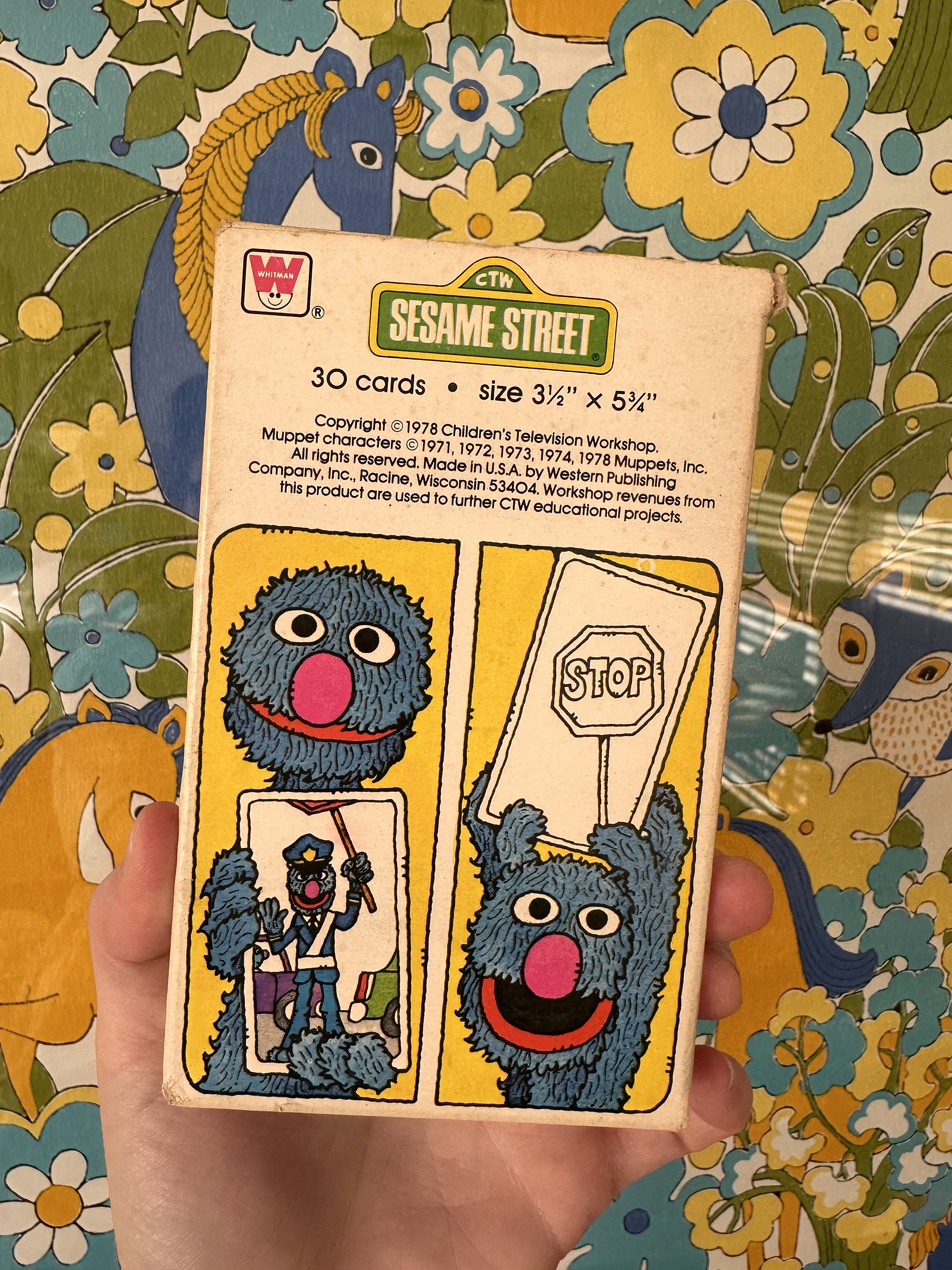 Vintage Sesame Street Word Cards - Etsy