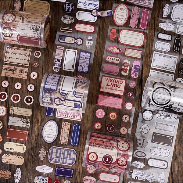 Sticker Tape Roll - Etsy