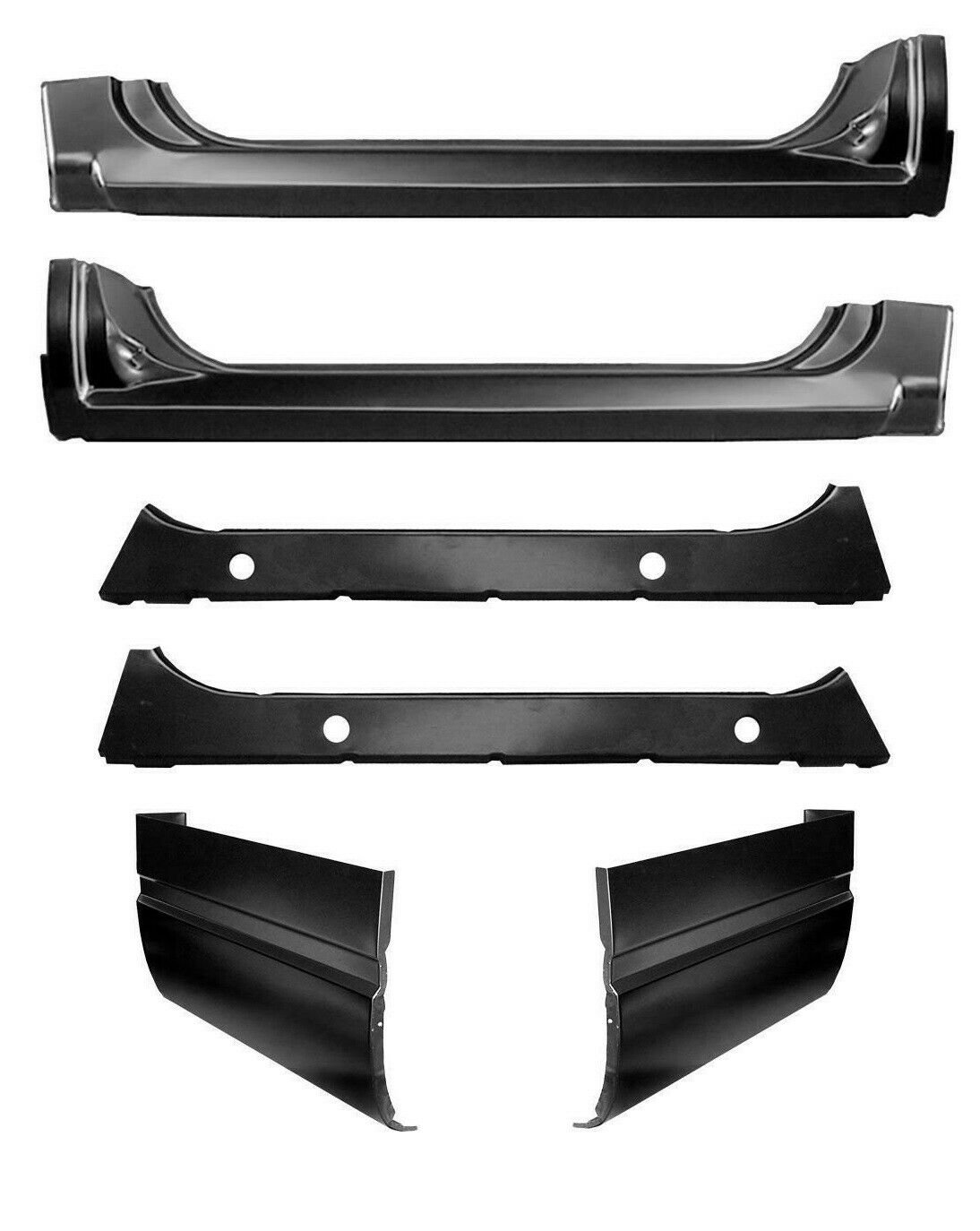Fits 1988-1998 Chevy C/K Pickup Factory Style Outer Rocker Panels ...
