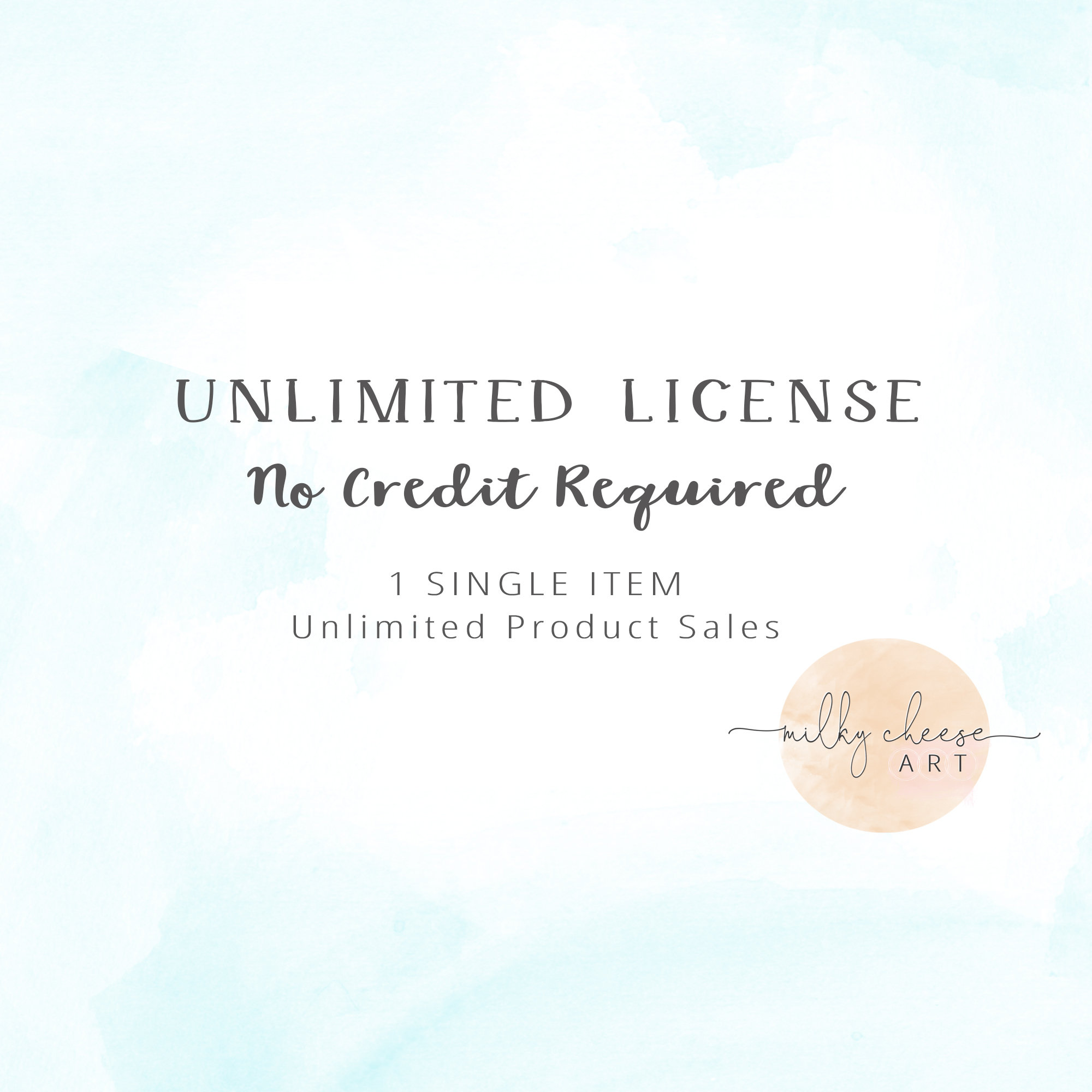 Unlimited License Printable Clipart Digital Download No Credit Required ...