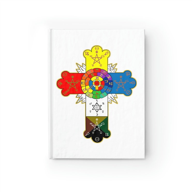 Hermetic Order of the Golden Dawn Rose Cross Lamen Journal - Etsy