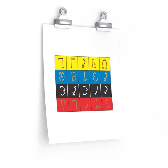 Enochian Tablet Of Union