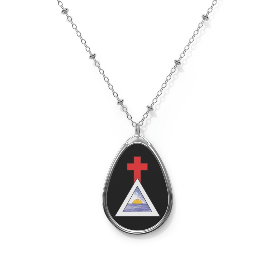 Hermetic Order of the Golden Dawn Cross & Triangle (with Dawning Sun ...