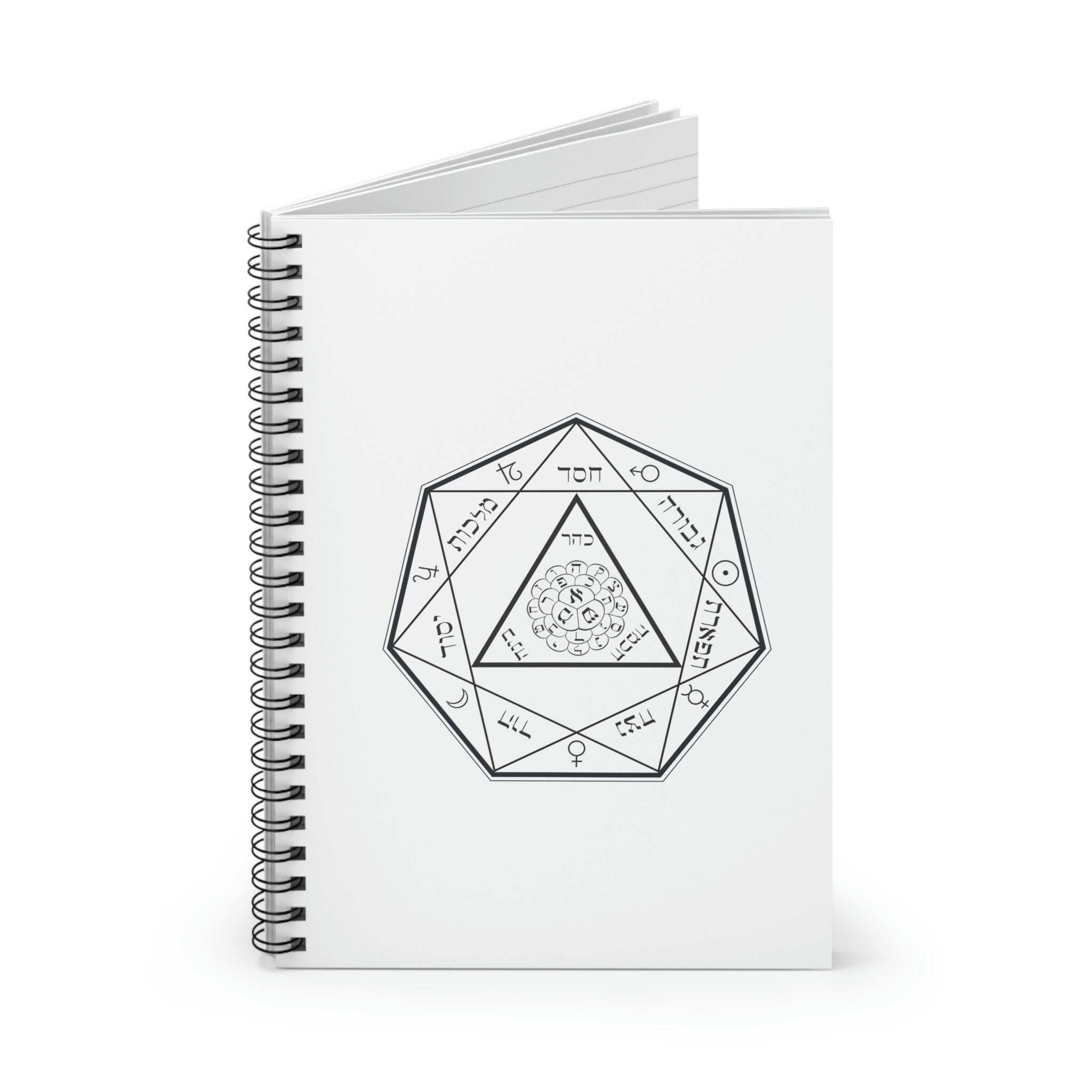 Hermetic Order of the Golden Dawn Vault Ceiling Spiral Notebook - Ruled ...