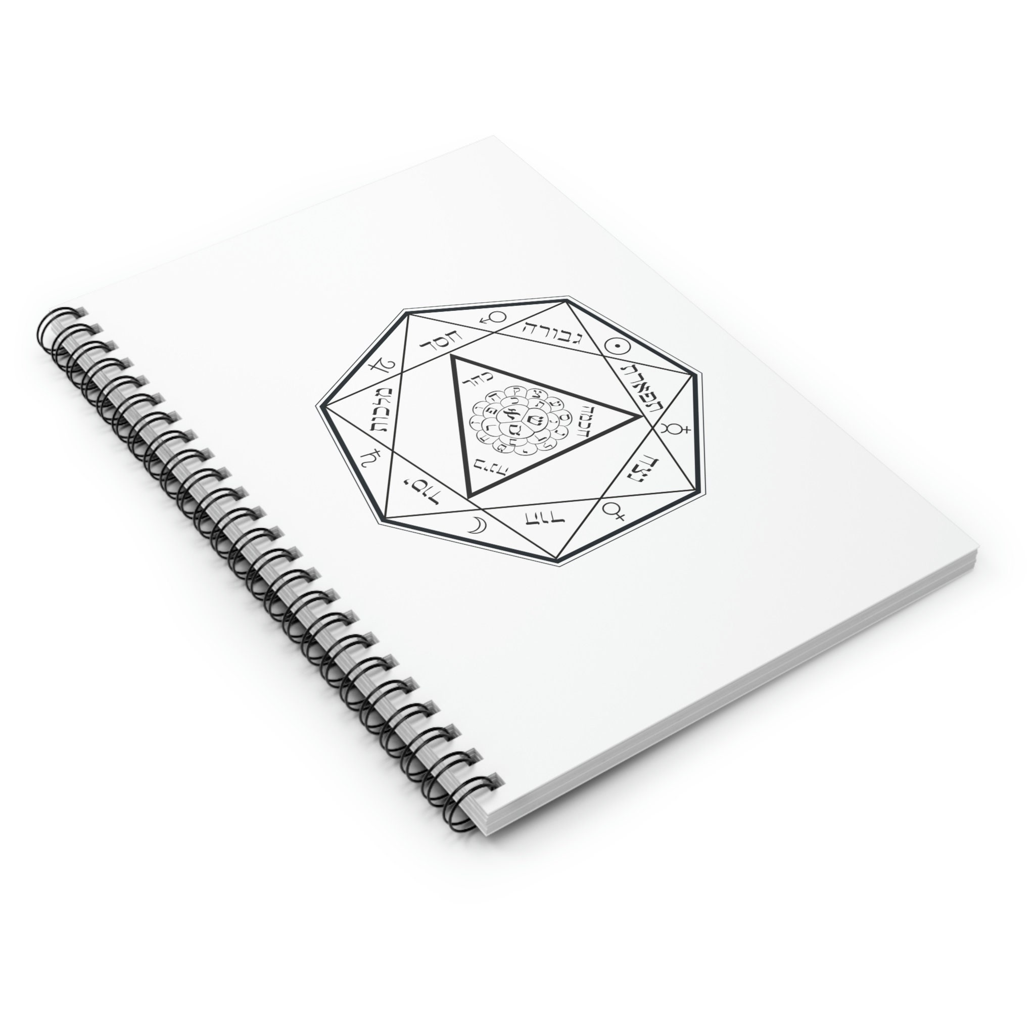 Hermetic Order of the Golden Dawn Vault Ceiling Spiral Notebook - Ruled ...