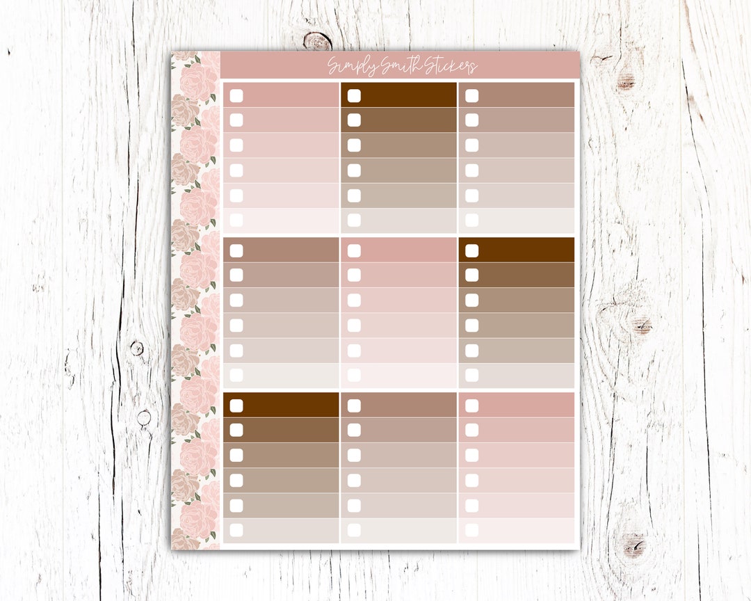 BOSS LADY Functional Box Stickers | Planner Stickers | Ombre Box ...