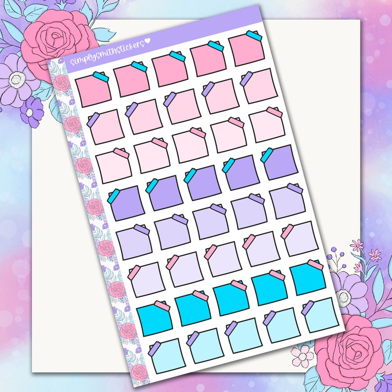THE JESSICA | Bundle | Planner Stickers | Functional Stickers ...