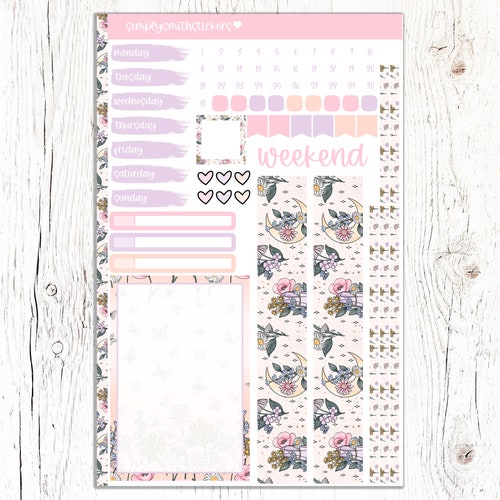 A5 Compact Vertical Mini Kit BOSS LADY Planner Sticker Kit - Etsy