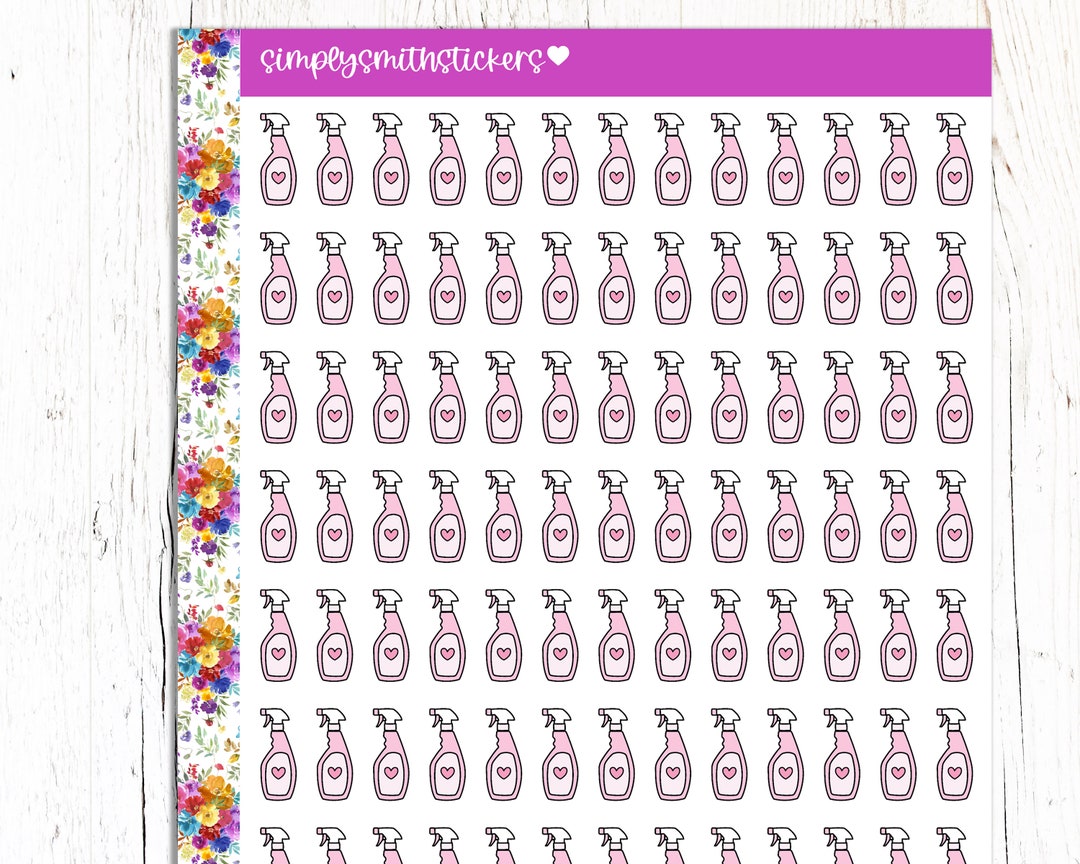 SPRAY Doodle Stickers | Planner Stickers - Etsy