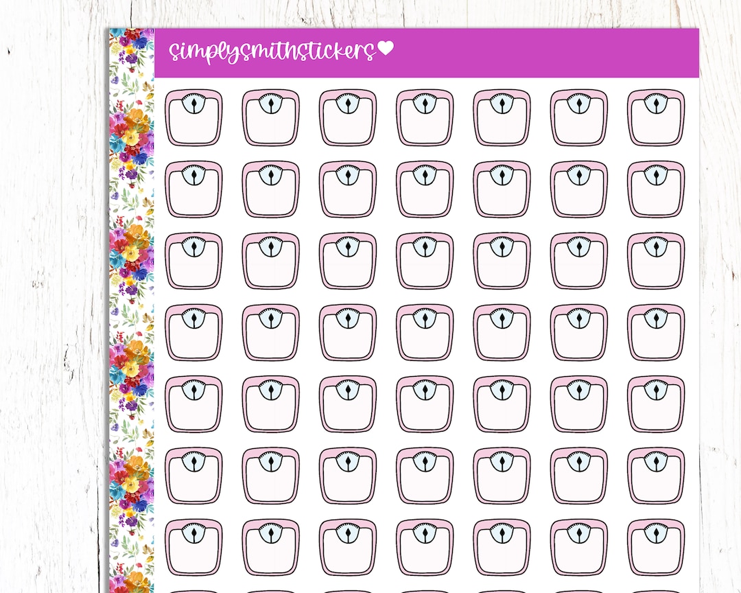 SCALE Doodle Stickers | Planner Stickers - Etsy