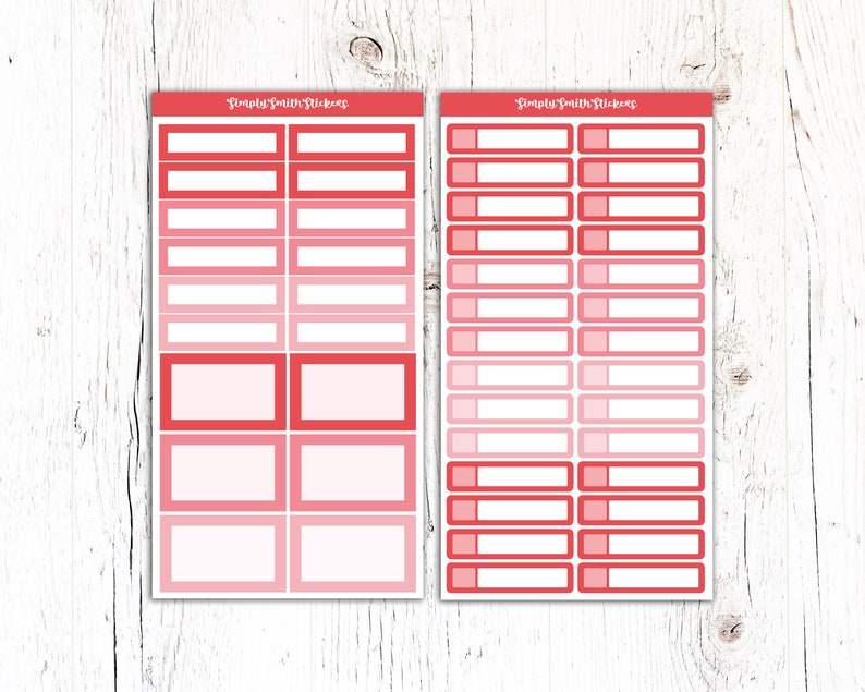 VALENTINE'S DAY | Vertical Weekly Planner Sticker Kit | Planner ...