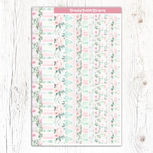 PRETTY PLANS | Vertical Weekly Planner Sticker Kit | Planner Stickers ...