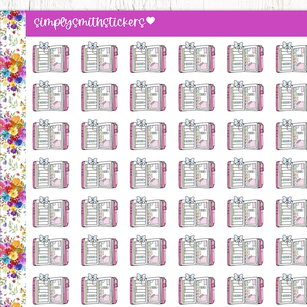 Hobo Planner Doodle - Etsy