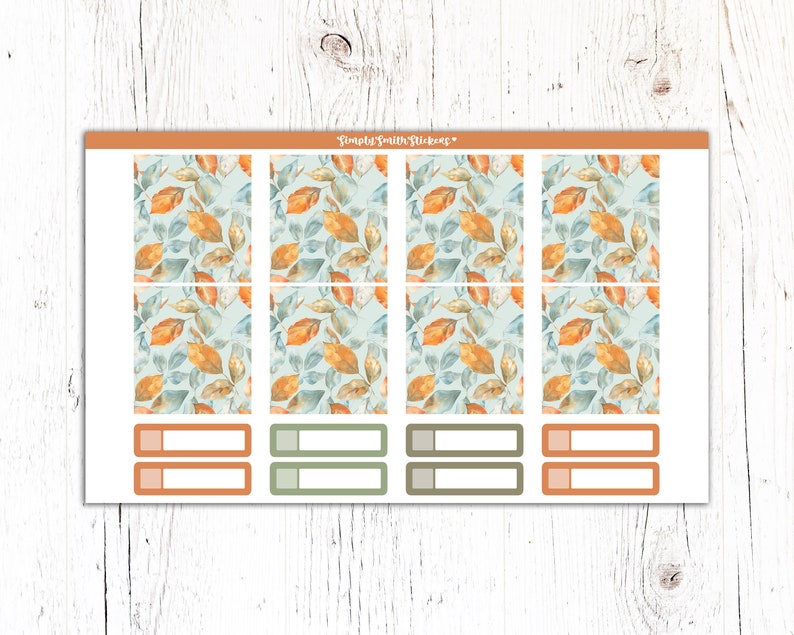 A5 NOVEMBER Monthly Sticker Kit | Customizable | Planner Accessories ...